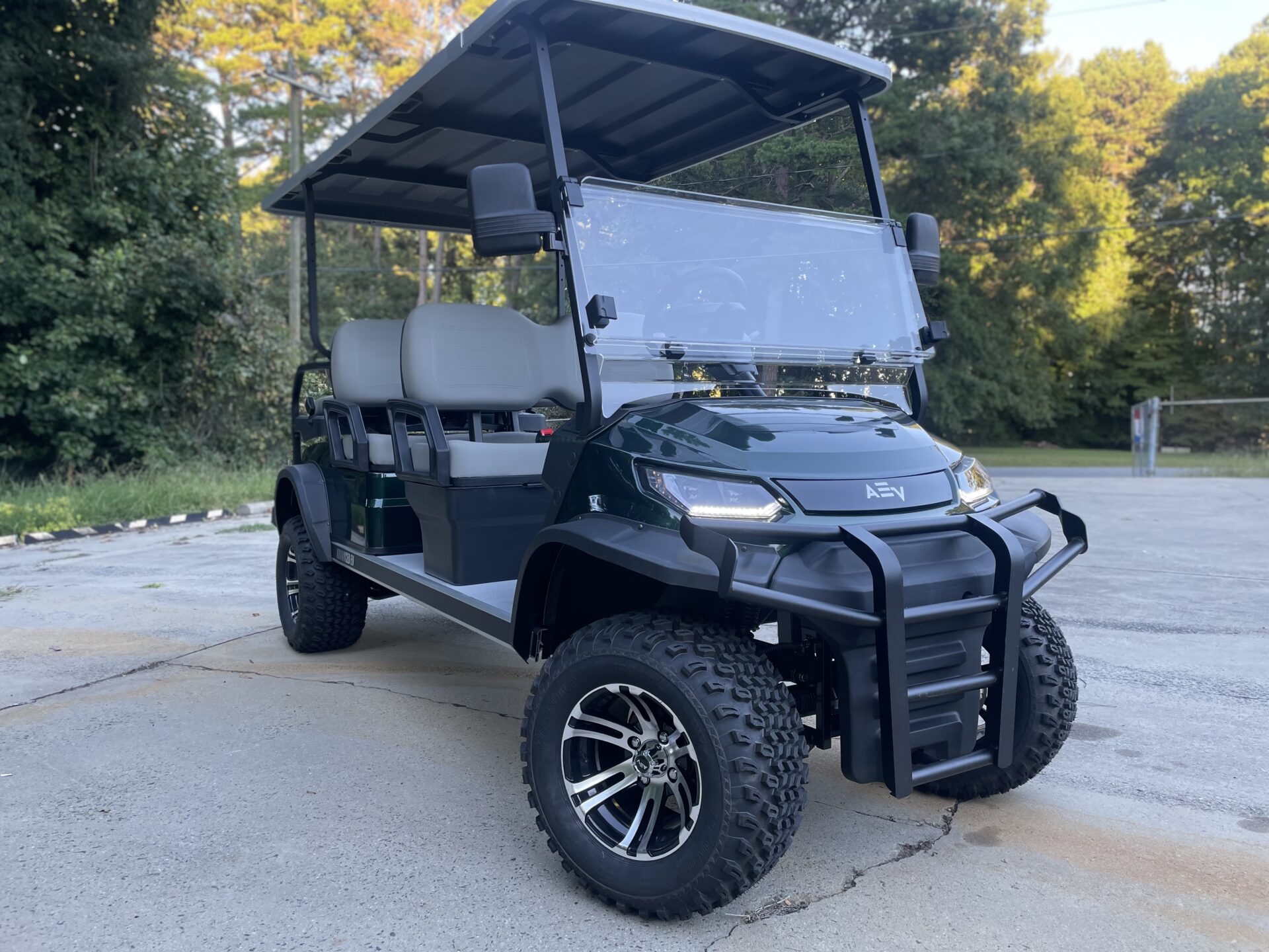 2022 Advanced EV Advent 6L - Metallic Green | Queen City Carts
